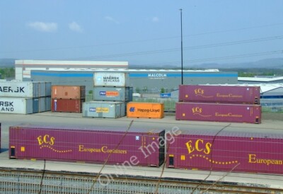 Photo 6x4 Malcolm Logistics container yard Johnstone/NS4362 By the ...