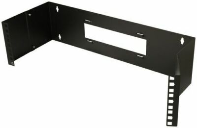 19'' Wall Mount Steel Hinged Server Rack Bracket Office Home Access ...