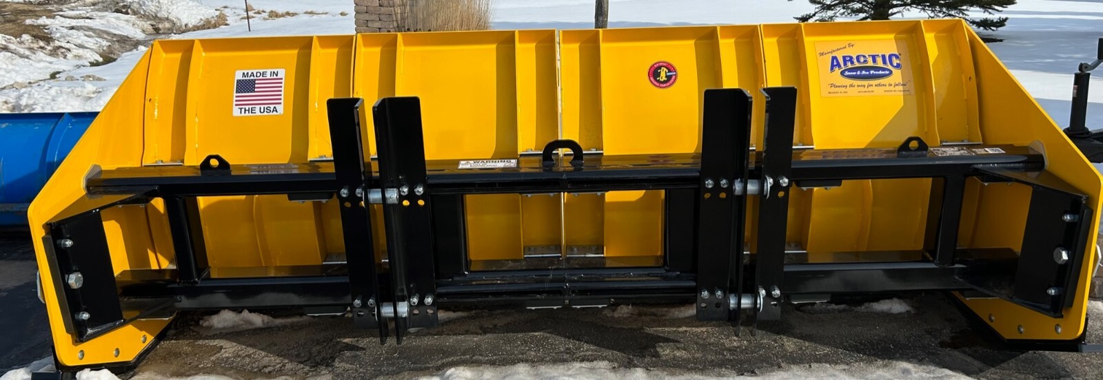 11.5' HD Arctic Sectional Snow Pusher. Snow Plow, Box Plow 2022 Brand New! | eBay