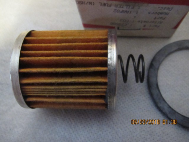 2 NOS AC Delco Fuel Filter Element Gf124 GM #854347 Chevrolet for sale ...