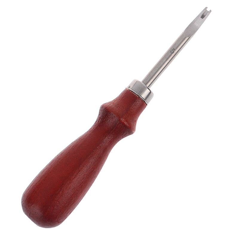 1 Pcs Sharp Leather Craft Edge Cutting Hand Craft Tool with Wood Han Y ...