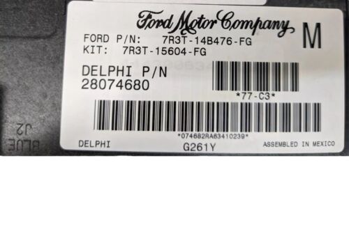 2007-08 FORD MUSTANG FUSE RELAY BOX BODY CONTROL MODULE BCM UNIT 7R3T ...