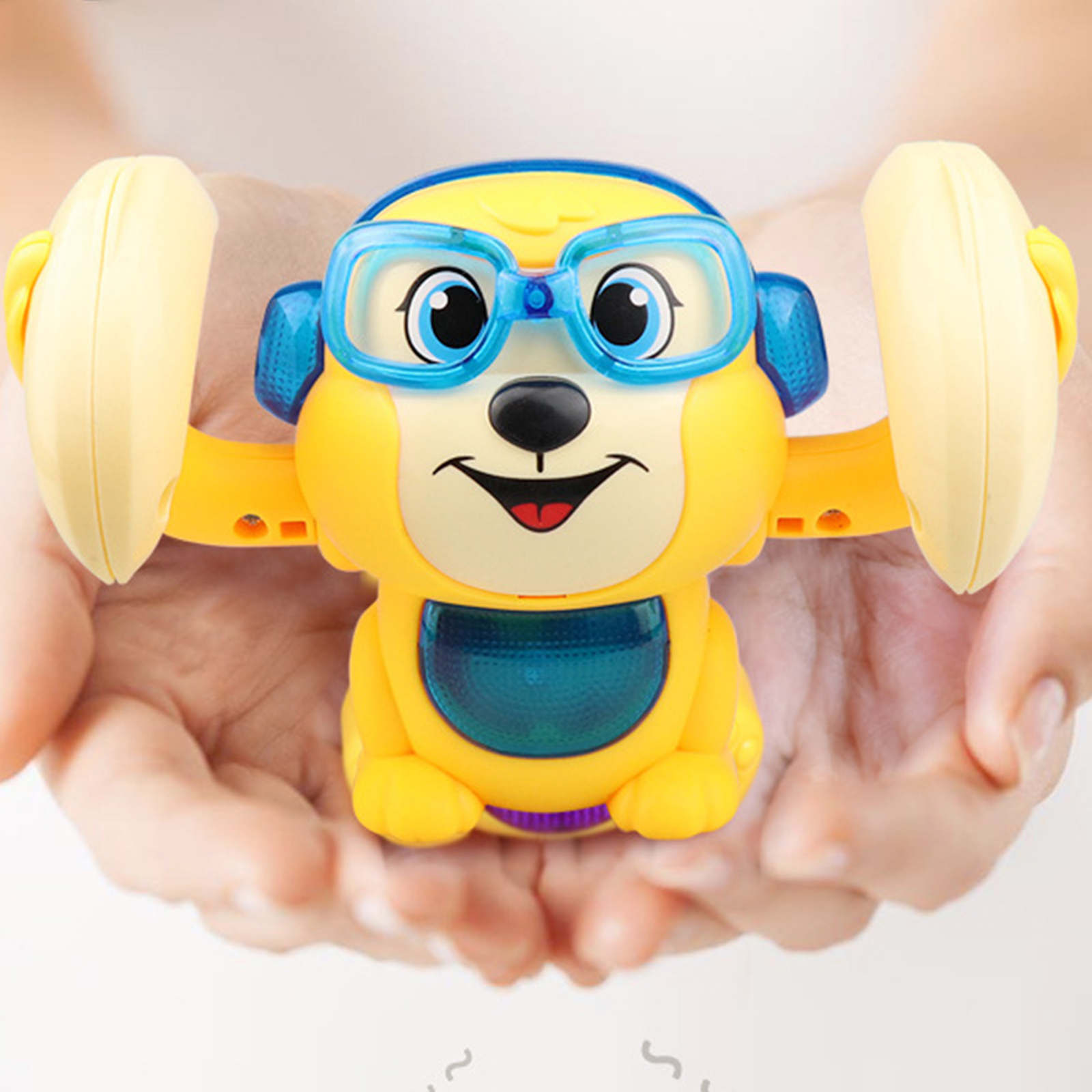 Rolling Animal Toy Lovely Interactive Electric Flipping Dancing Monkey ...