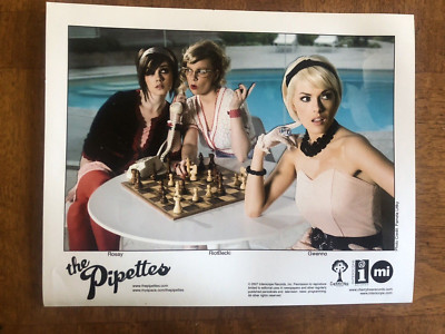 The Pipettes Music Group Rare 10X8 Color Press Photo | eBay