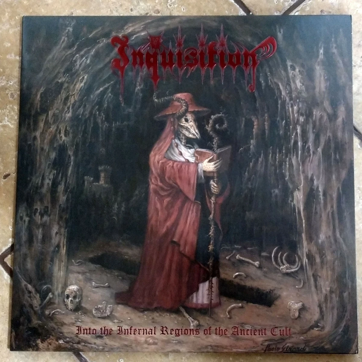Inquisition Into The Infernal Regions Of The Ancient Cult Album Cover