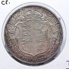 Great Britain England UK 1922 SILVER 1/2 Half Crown King George V Coin ...