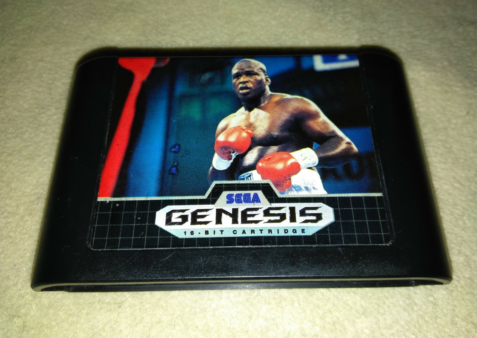 JAMES BUSTER DOUGLAS KNOCKOUT BOXING SEGA GENESIS VIDEO GAME 1990 sega ...