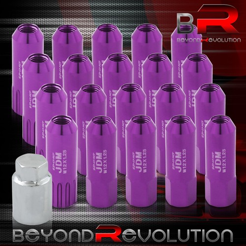 Universal 12X1.25 Locking Lug Nuts Track Extended Open 20 Pieces Unit ...