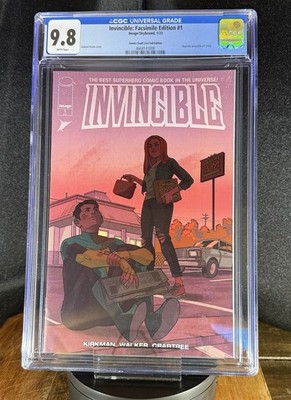 Invincible #1 Comic Vault Picolo Foil Variant Cgc 9.8 | eBay