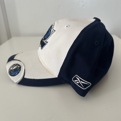 Reebox Hat Dallas Mavericks Cap Strapback Blue White Logo Cotton ...