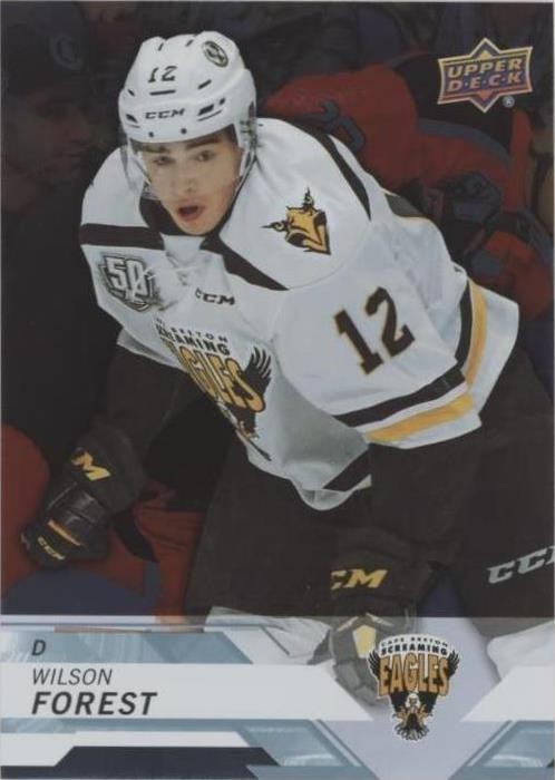 2018-19 Upper Deck CHL - Wilson Forest #234 Silver (RC) for sale online ...
