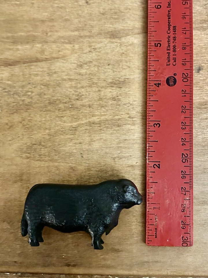 Vintage Retro Plastic Bull/Steer/Cow Farm Animal | eBay