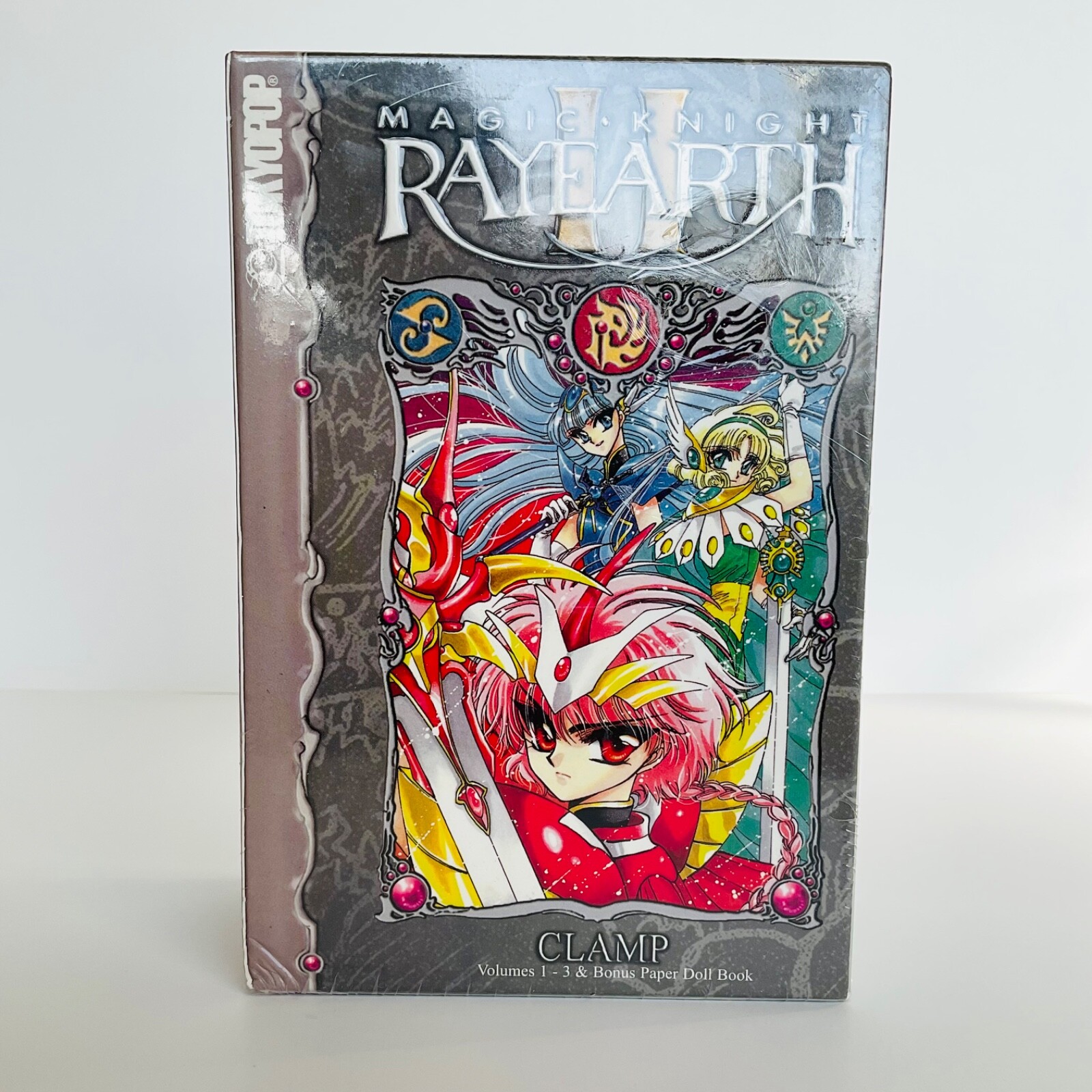 Magic Knight Rayearth II Volumes 1 - 3 & Paper Doll Book Tokyopop Manga ...