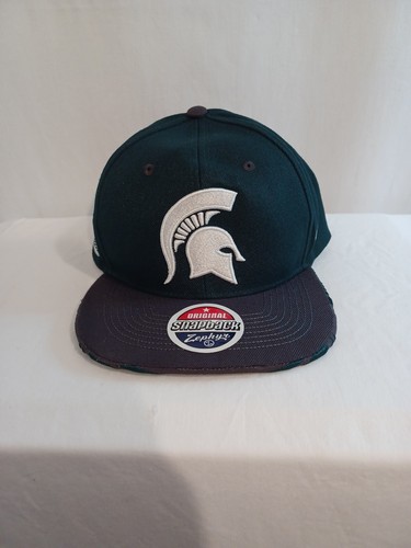 Michigan State Spartans NCAA Zephyr Black Two-Tone Adjustable Snapback ...