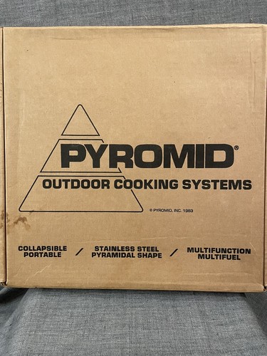 PYROMID 12” Portable Camping Grill Igloo W Bag NOS Vintage | eBay