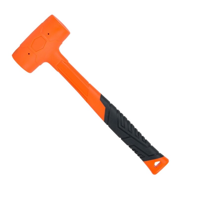 Dead Blow Orange Mallet Rubber Tool NoUnicast Hammer Install Hammer ...