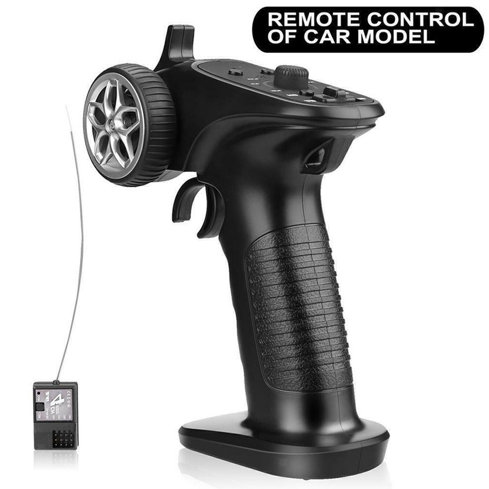 4CH 2.4GHz Digital Radio Remote Control Transmitter Receiver Fit For RC ...