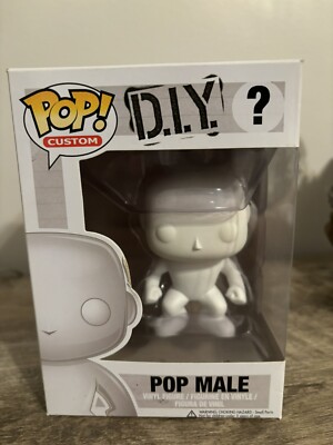 Funko Pop! Vinyl: Funko - Custom POP! DIY (Male) 849803039417| eBay