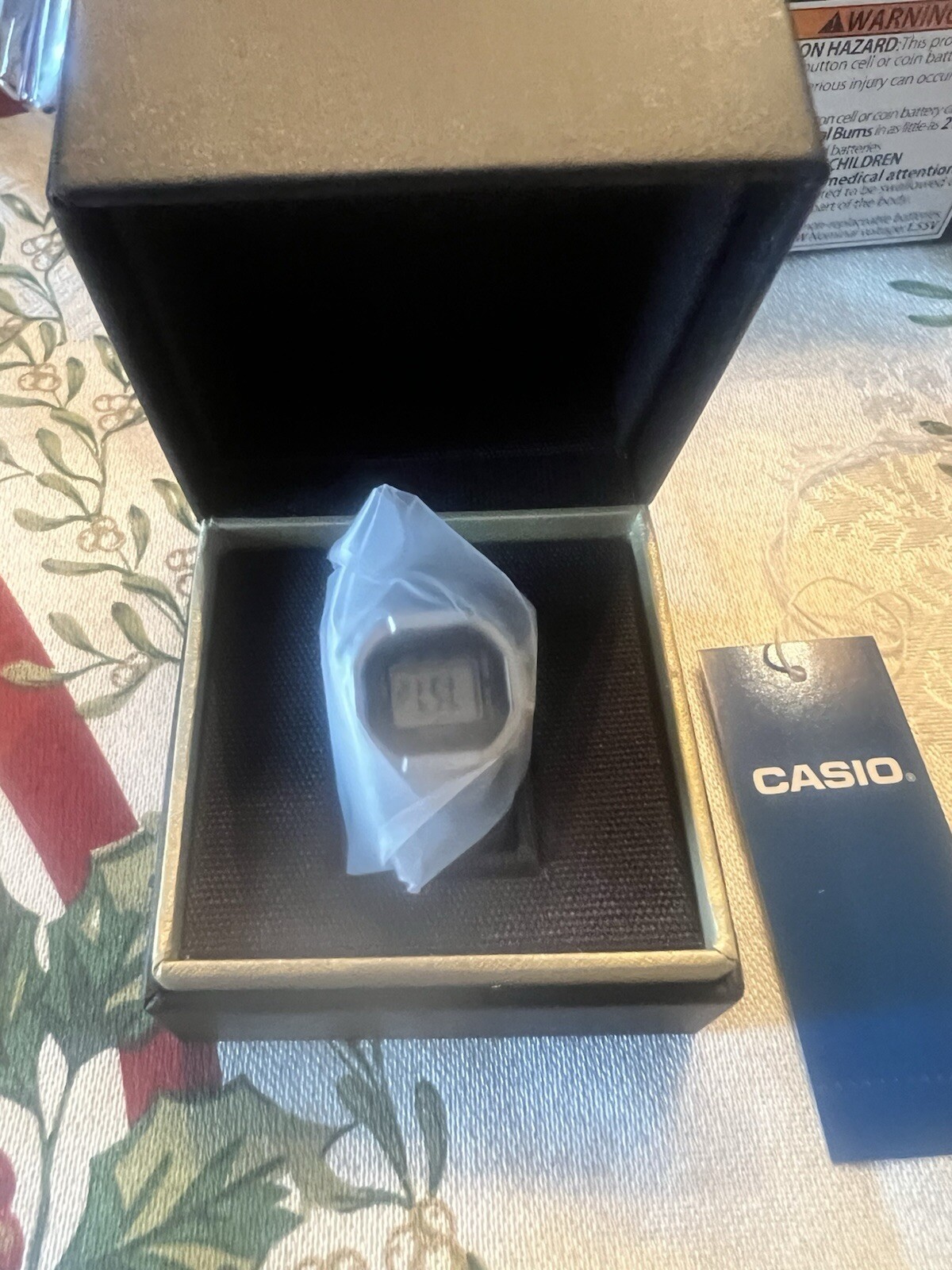 Casio Watch 50th Anniversary Casio Ring Watch CRW-001-1JR 16g From JP ...