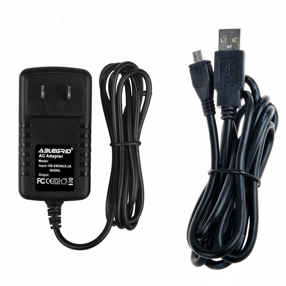 AC Adapter Power Charger + PC data Cable for RCA Viking Pro RCT6K03W13 ...