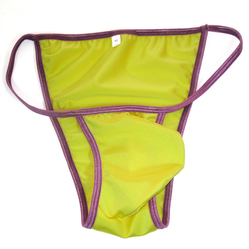 K448 Colored Sexy Mens Tanga String Bikini Bulge Pouch Swim Bikini | eBay