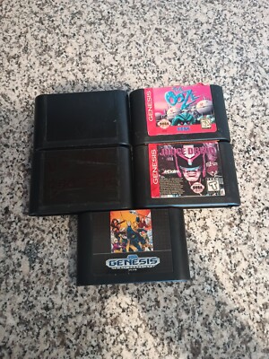 Sega Genesis Lot Of 5 The Ooze, Judge Dredd, Sonic Lot Of 5 | eBay