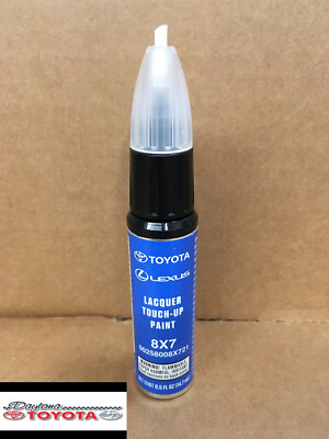 GENUINE TOYOTA/LEXUS TOUCH UP PAINT 8X7 ELECTRIC STORM BLUE | eBay