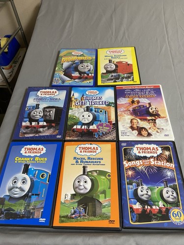 Lot Of 8 Thomas The Tank Engine & Friends Classic DVDs Bundle Trains ...