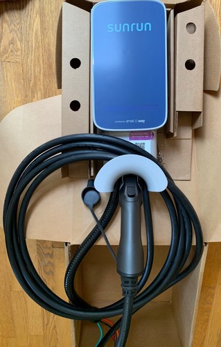 JuiceBox Enel X 40, sunrun, 210-240V EV Charger, excellent, Keys & Bracket | eBay