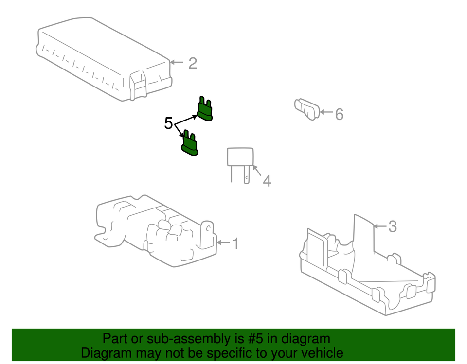Genuine Toyota Fuse 90080-82022 | eBay