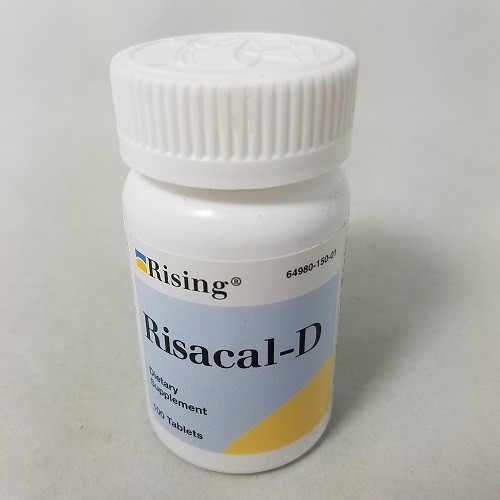 Risacal-D Vitamin D 3mcg/Calcium 100 mg, 100 Tablets 364980150019VL | eBay