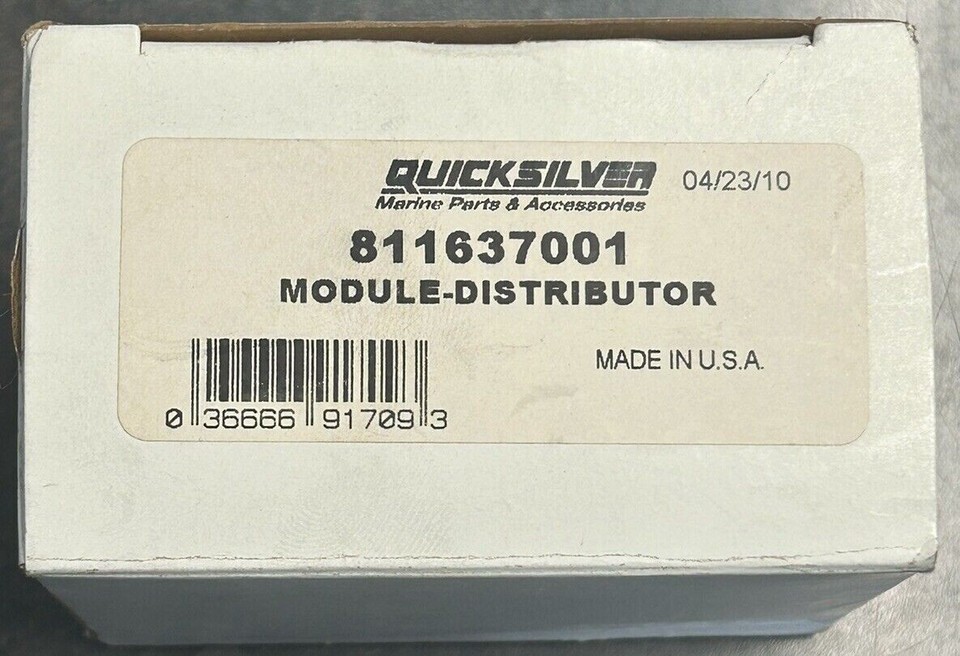OEM Mercury Quicksilver 811637001 Superseded 8M6008208 Ignition Module ...