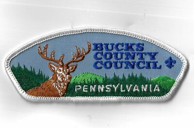 Bucks County Council CSP Pennsylvania WHITE Border [MX15692] | eBay