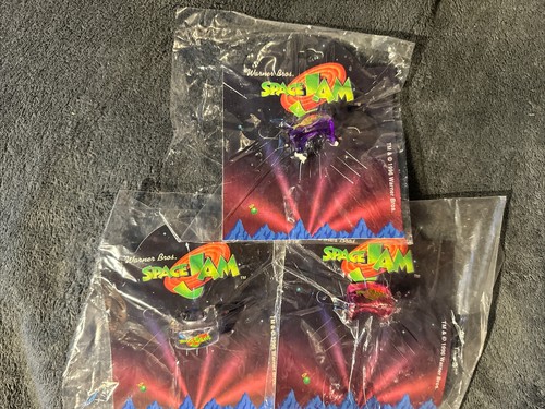 Vintage Rare Warner Brothers Space Jam Ring Lot 1996 New Clear, Pink ...