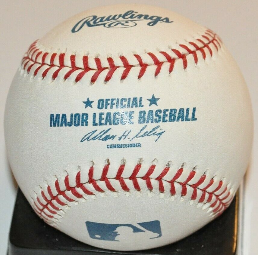 George Cisar (DD) 1937 Brooklyn Dodgers Signed Autographed ML Baseball ...