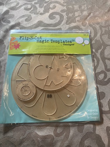 Flip-N-Cut Magic Templates by Omnigrid - Set 4 *Makes 8 Different ...