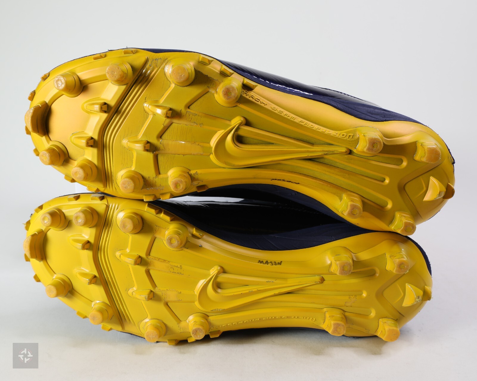 Nike Jordan 11 Superbad Michigan Player Exclusive Football Cleats Size ...