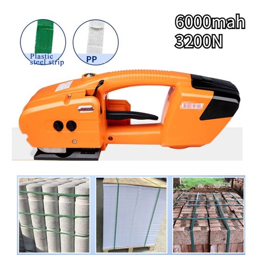 6ah Hand-held Electric Packer Baler PET/PP Automatic Hot-melt Strapping ...