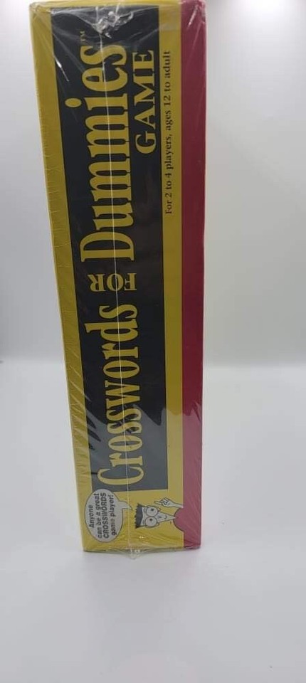 (NEW SEALED) CROSSWORDS FOR DUMMIES BOARD GAME FAMILY PARTY FUN | eBay