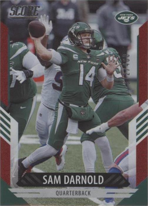 2021 Score - Sam Darnold #45 Red Dots /460 for sale online | eBay