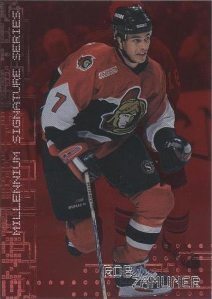 1999-00 In the Game Be A Player Millennium Signature Series - Ruby #177 ...