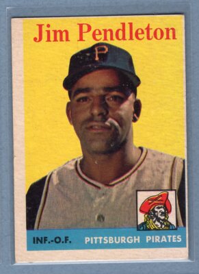 1958 Topps #104 Jim Pendleton VG-EX GO387 | eBay