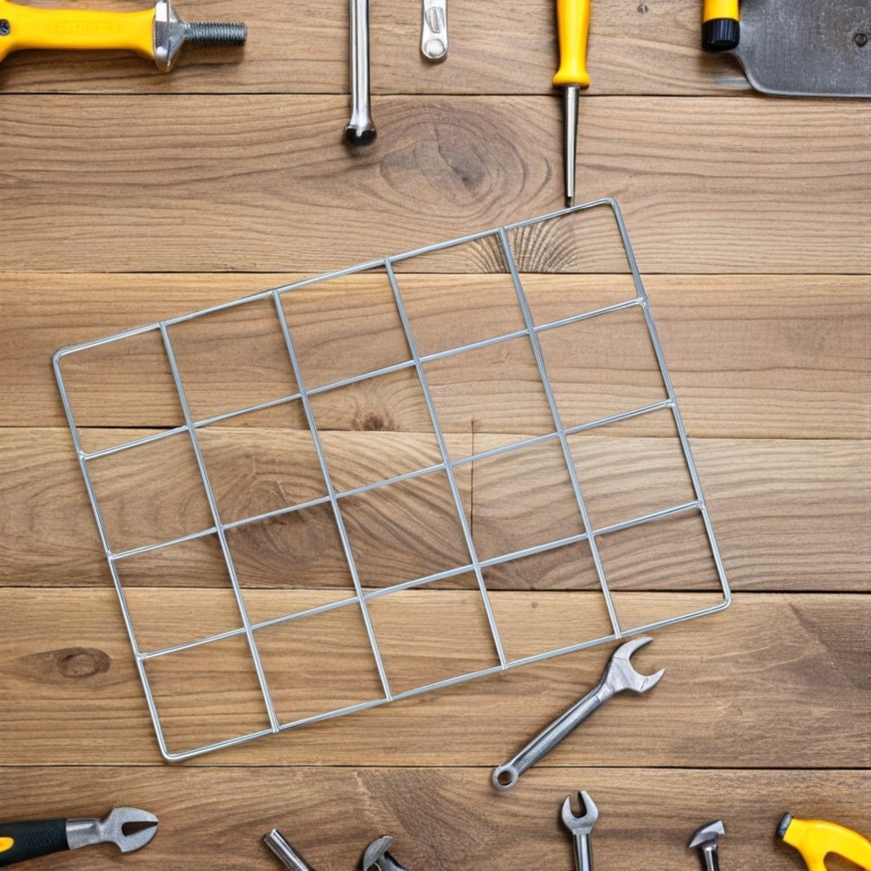 Metal Storage Basket Square Rack Grid Motorcycle Rear Extension Bike ...