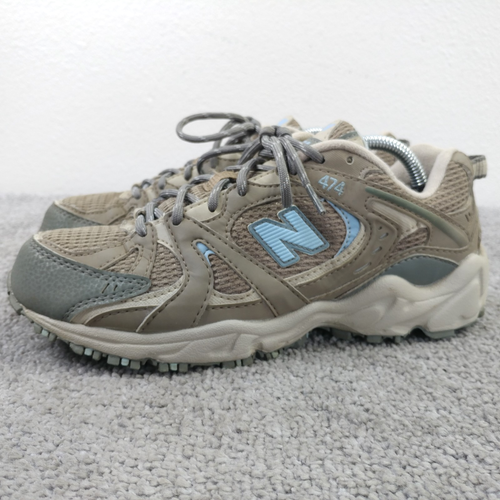 New Balance 474 Womens Size 7 D Running Shoes Brown Trail Sneakers Lace ...