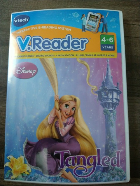 VTech V.reader Disney Tangled Game Cartridge VT1525 Dora Explorer for ...
