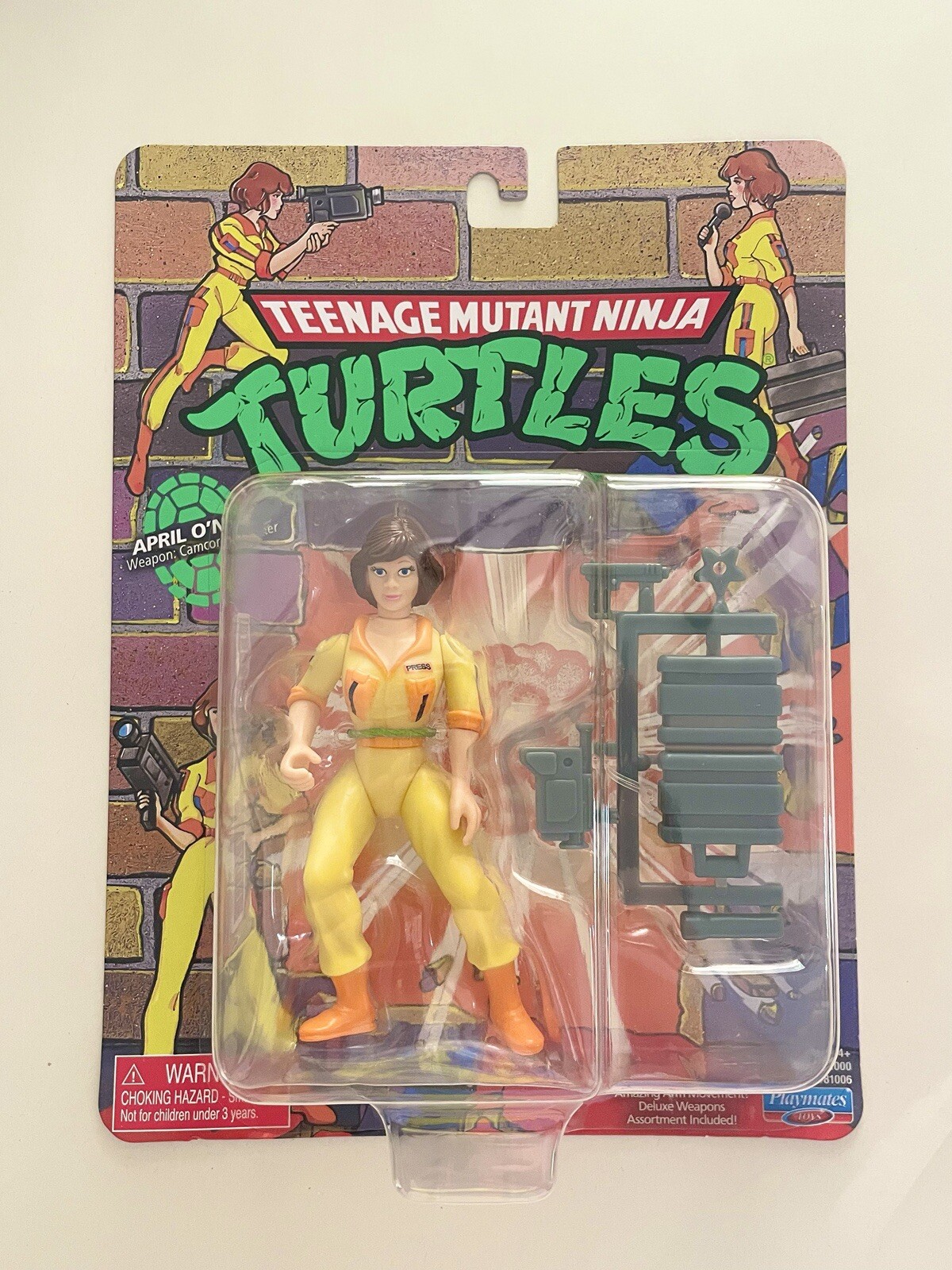 Playmates April O’Neil Tmnt Retro 2023 Ninja Turtles Reissue ...
