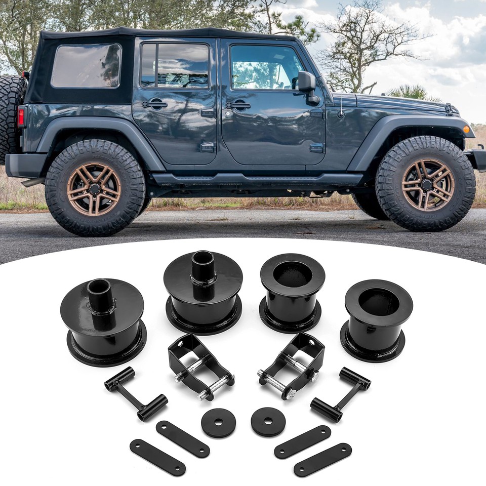 3'' Front 3" Rear Lift Leveling Kit for Jeep Wrangler JK 2007-2018 ...