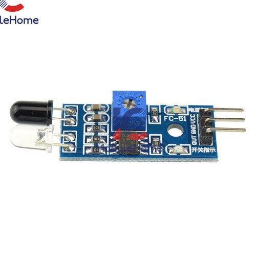 10PCS Smart Car Robot IR Infrared Obstacle Avoidance Sensor For Arduino ...