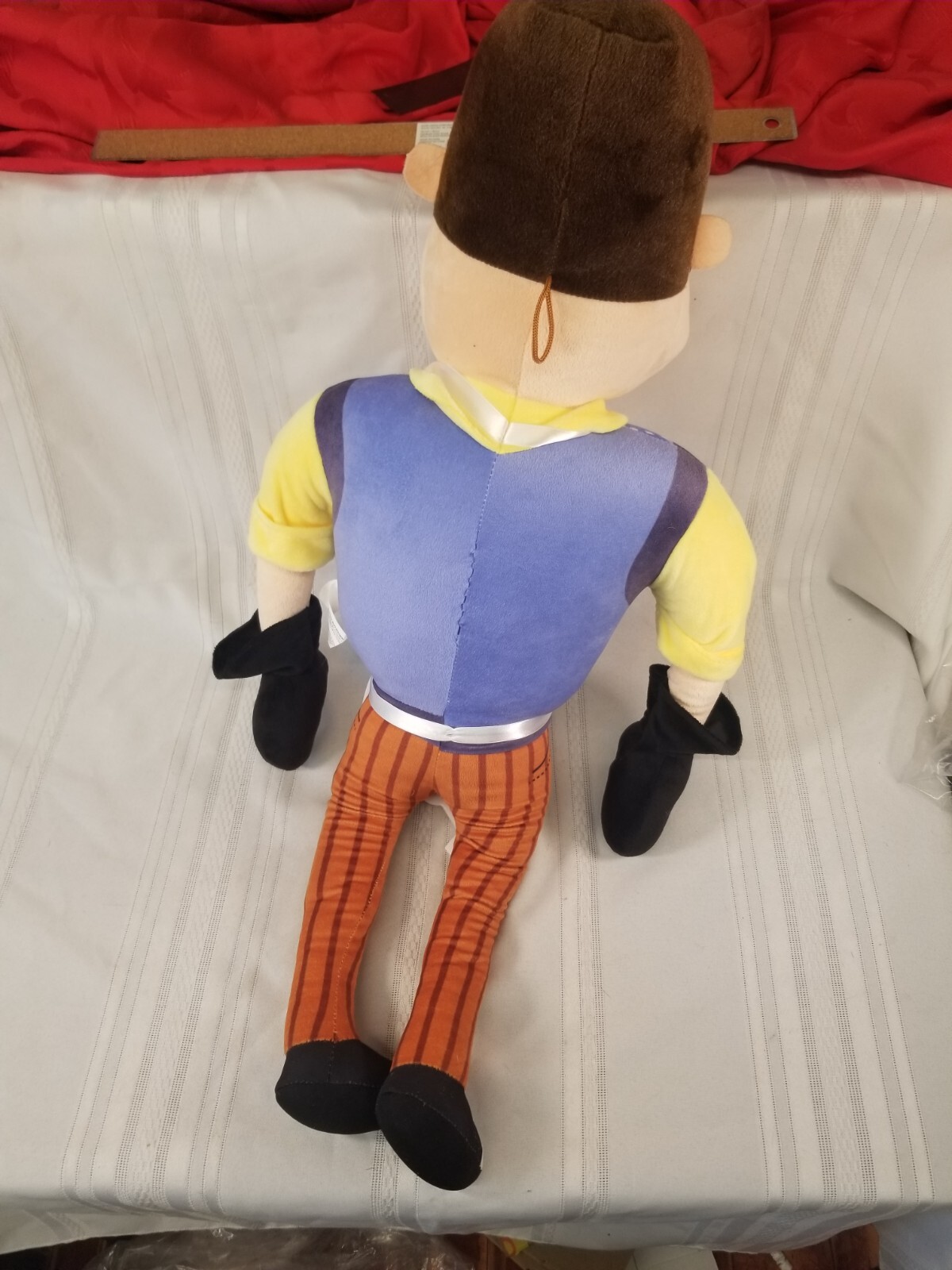 Hello Neighbor Mr. Peterson Theodore Plush apron Stuffed fiesta 30 inch ...