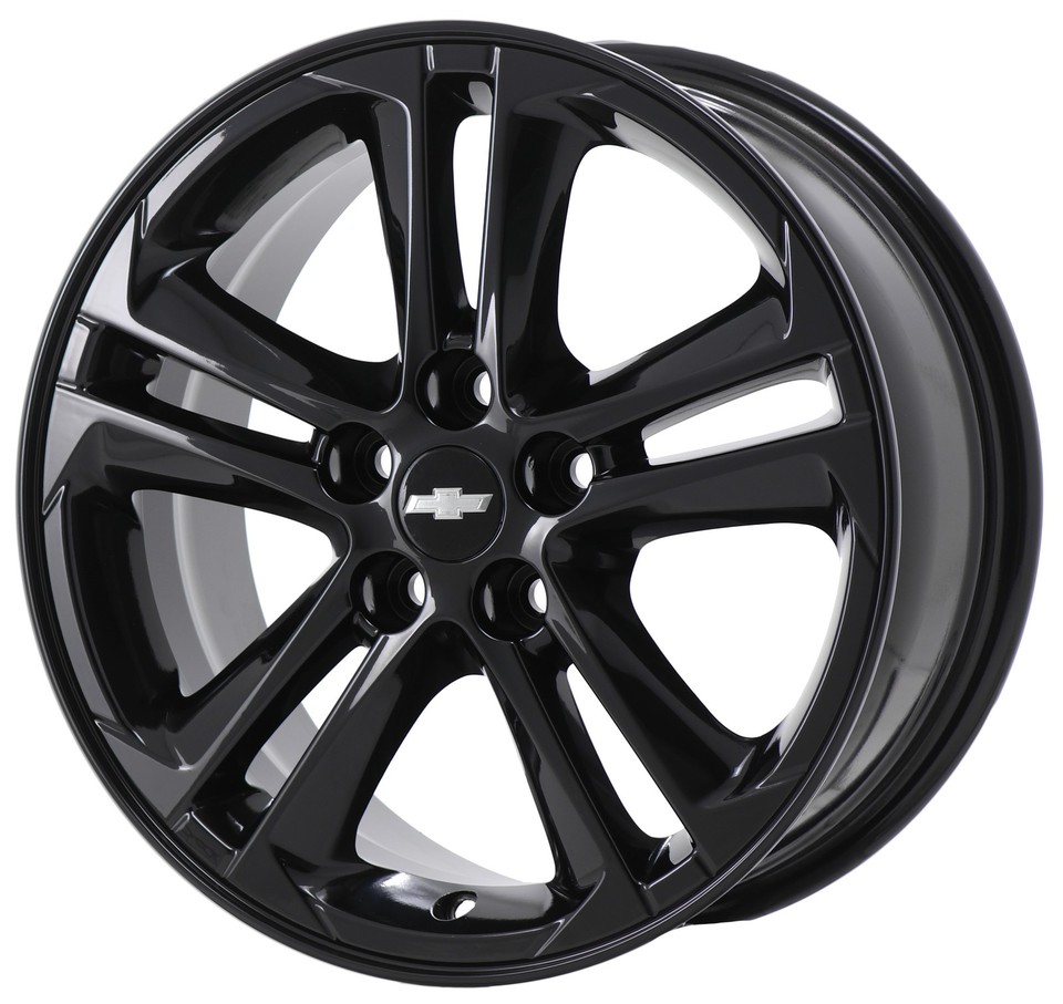16" CHEVROLET CRUZE GLOSS BLACK WHEELS RIMS FACTORY OEM 5748 2016-2018 ...